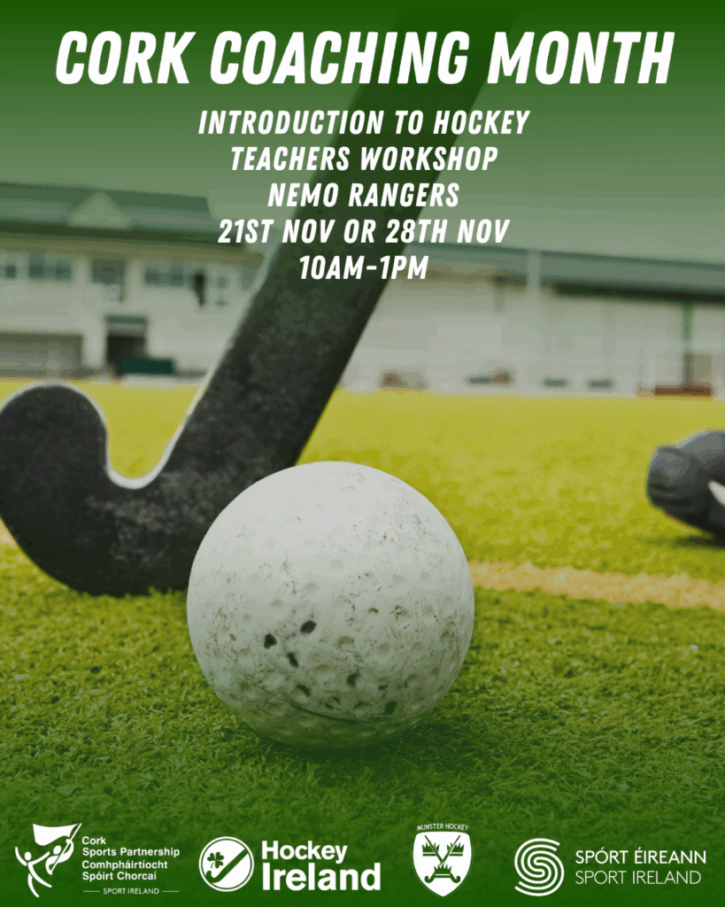 Cork Schools Hockey Programme Nov 2025 | Cork Sports Partnership